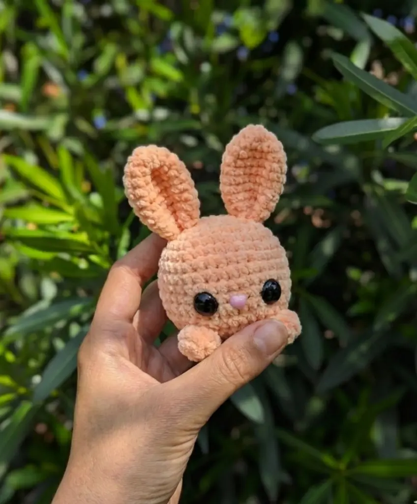 Cube Bunny Rabbit Pattern (Free Amigurumi Crochet Guide)